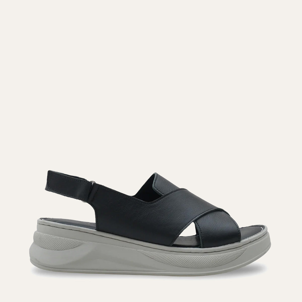 Lunara Genuine Leather Women Sandals Black – Jeyka