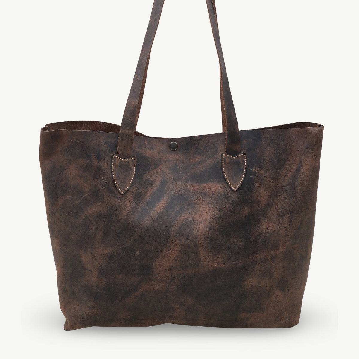 Marcelline Dark Brown Leather Bag – Jeyka